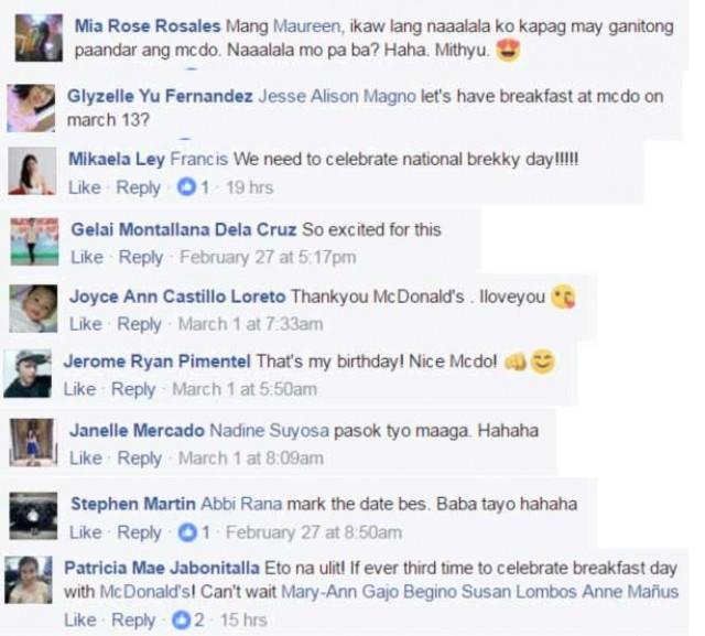 Celebrate the 5th National Breakfast Day with a free breakfast sandwich on March 13 | GMA News ...