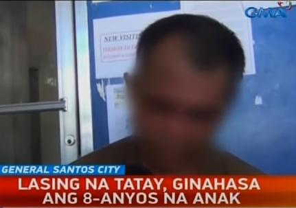 8-anyos sa GenSan ginahasa ng lasing na tatay | Philippine News