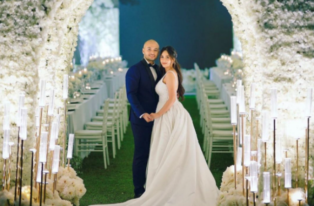 Empress Schuck has tied the knot with Vino Guingona!