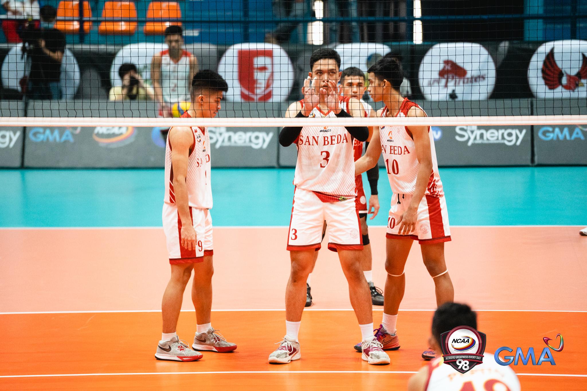 San Beda snaps Perpetual’s 32-game win streak, forces rubber match for NCAA Season 98 title ...