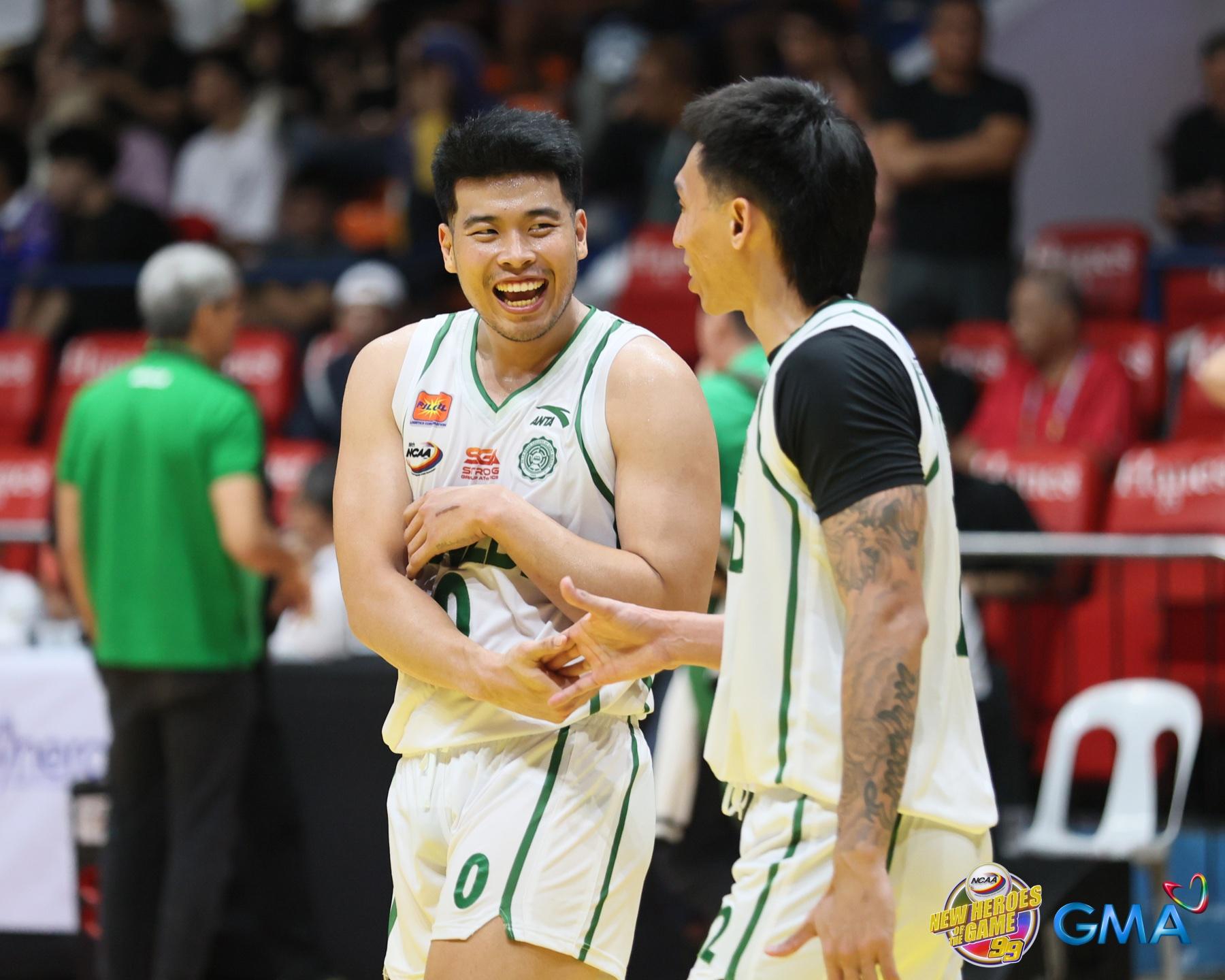 Gozum, Corteza take charge in OT as Benilde escapes JRU in heated affair | NCAA Philippines