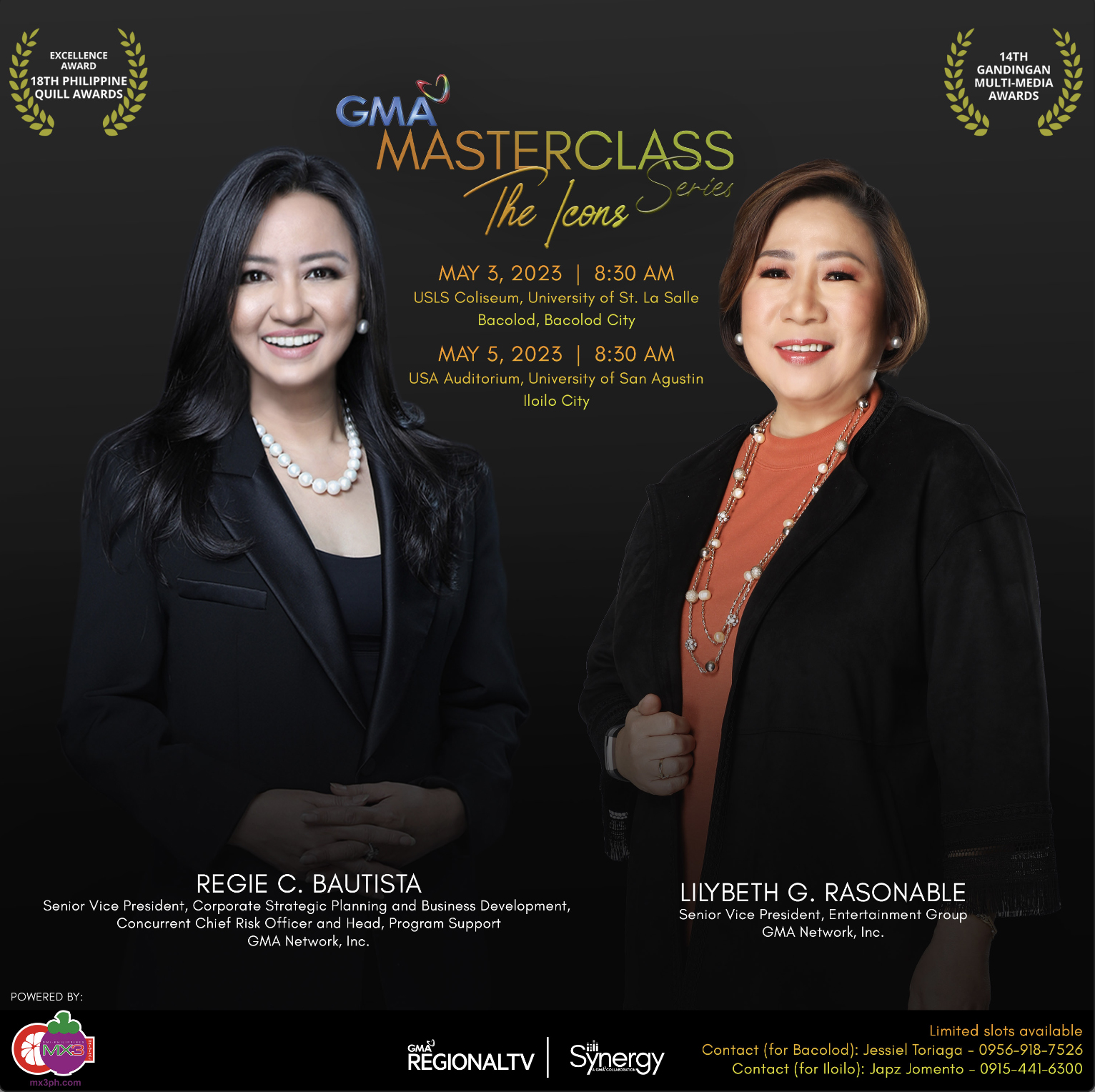 GMA executives to inspire youth in Bacolod and Iloilo at the “GMA ...