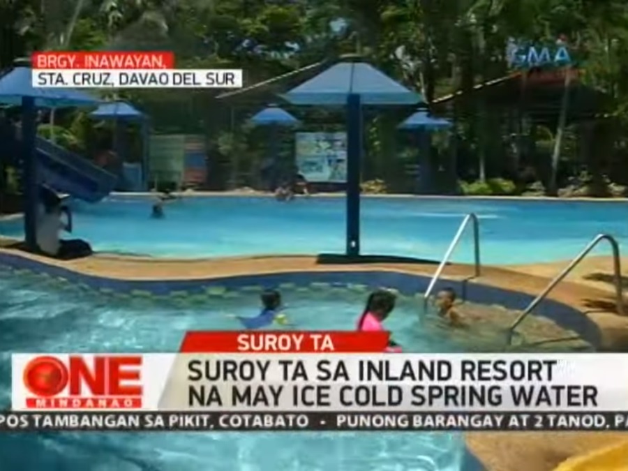 One Mindanao Ice Cold Spring Water Sa Inland Resort Sa Sta Cruz