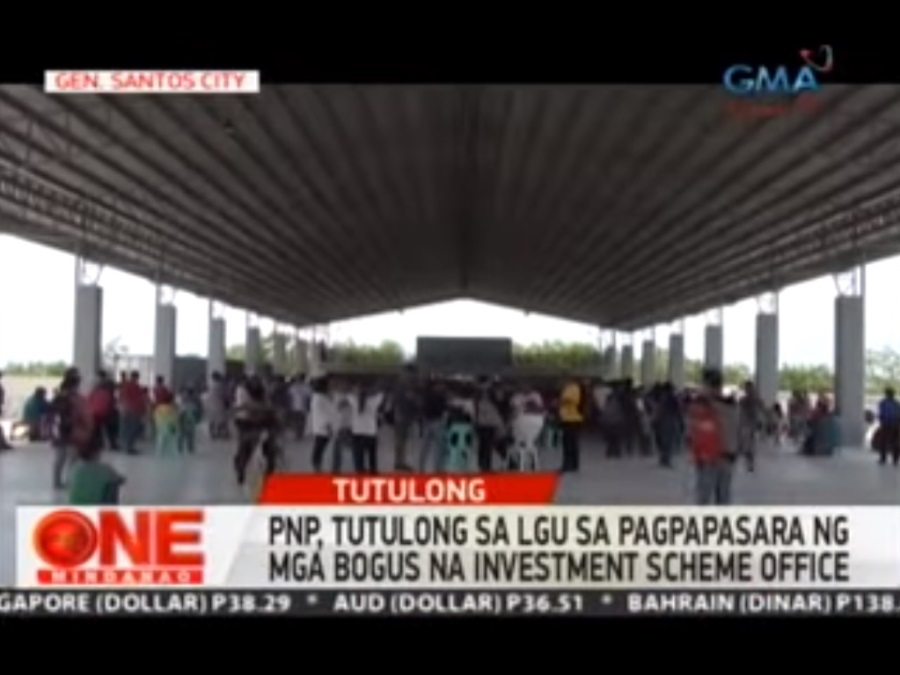 One Mindanao: PNP Tutulong sa Pagsuplong ng mga Investment Scam | One ... One Mindanao: PNP Tutulong sa Pagsuplong ng mga Investment Scam | One ...
