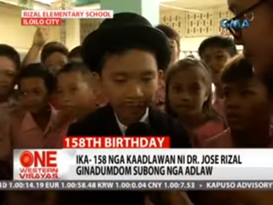 One Western Visayas: Birthday ni Dr. Jose Rizal