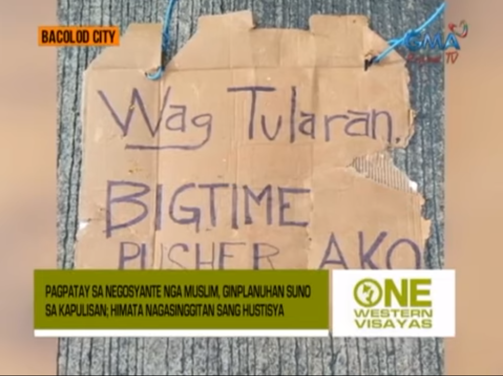 One Western Visayas: Planado nga Pagpatay