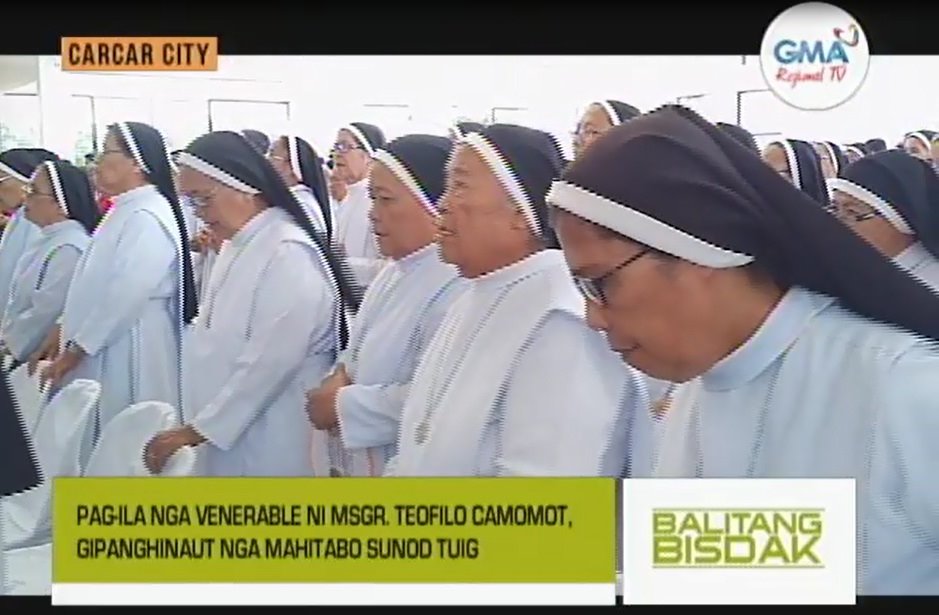 Balitang Bisdak: Paghimong Venerable ni Msgr. Teofilo Camomot ...