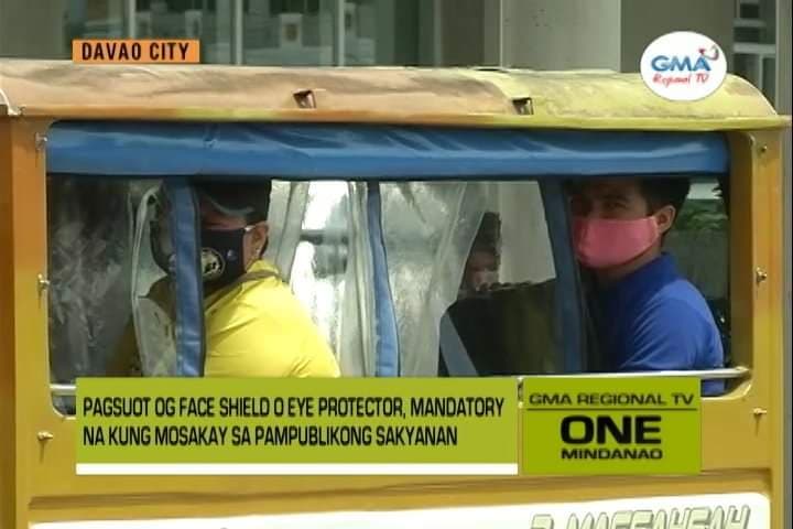 One Mindanao: Mandatory Face Shield