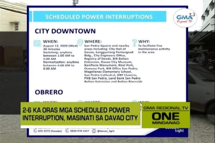 One Mindanao: Power Interruption