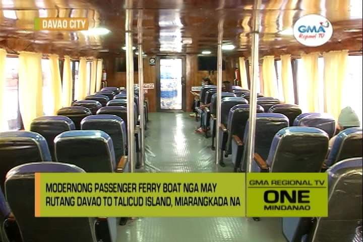One Mindanao: Modernong Ferry Boat sa Samal