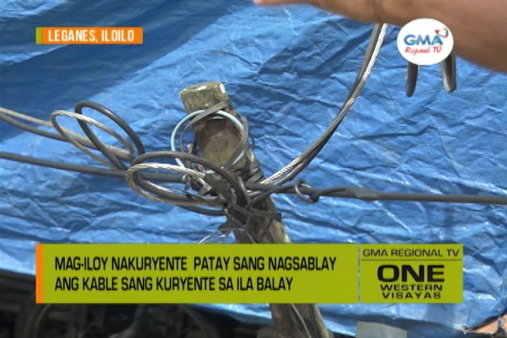 One Western Visayas: Mag-iloy Nakuryente sang Nasunog sang Linya sang ...