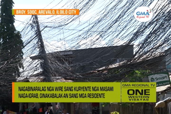 One Western Visayas: Delikado nga Spaghetti Wires sa Barangay, Ginareklamo