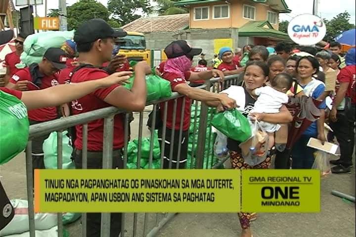 One Mindanao: Gift-giving sa Duterte