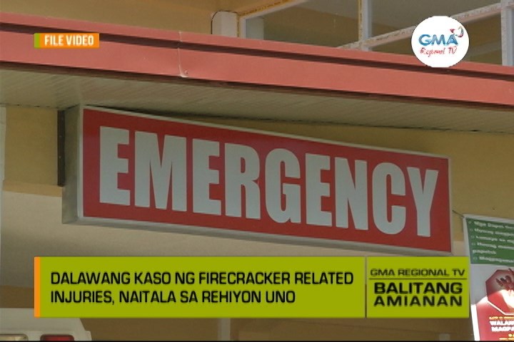 Balitang Amianan: Biktima ng Paputok sa Rehiyon Uno Balitang Amianan: Biktima ng Paputok sa Rehiyon Uno