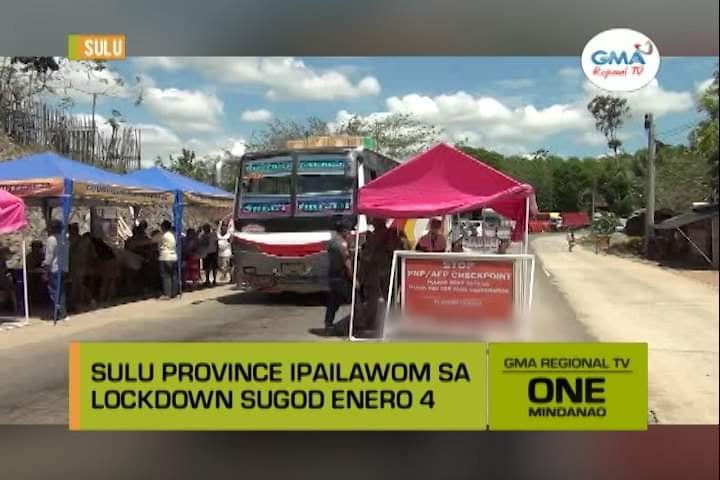 One Mindanao: Lockdown sa Sulu Province