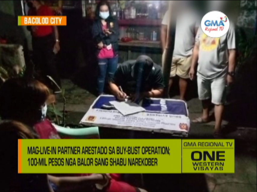 One Western Visayas: Mag-live-in Partner Arestado sa Pagduso sang Iligal nga Druga