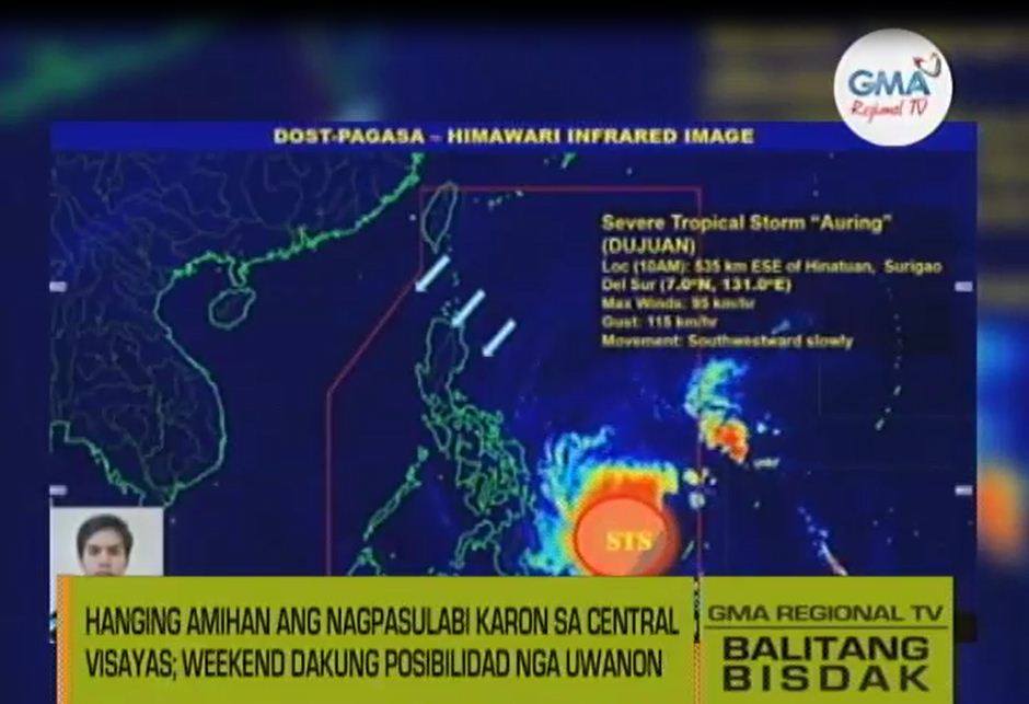 Balitang Bisdak: Ang Dagan sa Bagyong Auring