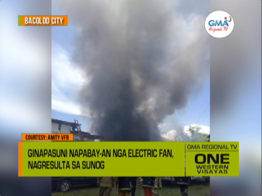 One Western Visayas: Indi Magnubo sa 10 ka Balay sa Bacolod City, Nasunog