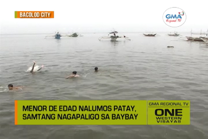 One Western Visayas: Menor de Edad Nalumos Patay, Samtang Nagapaligo sa Baybay