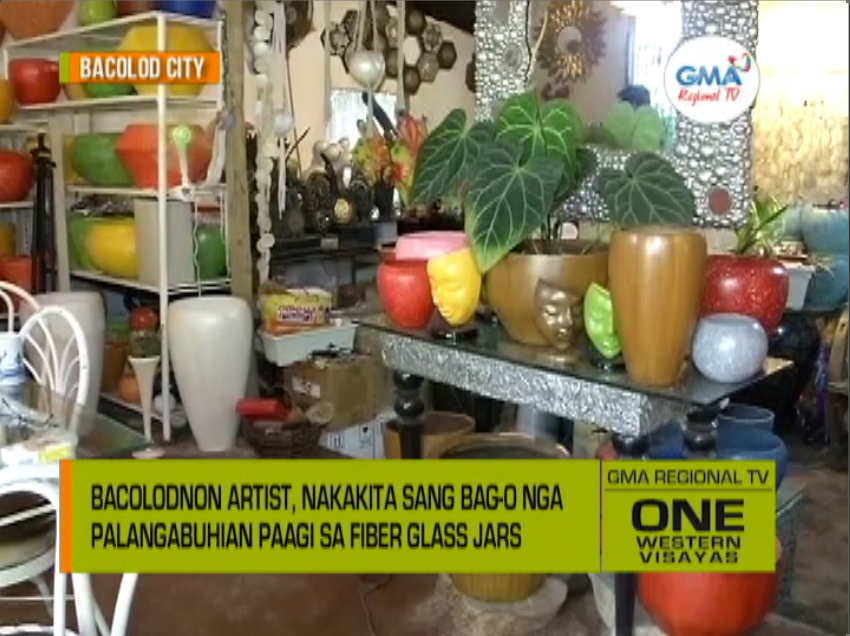 One Western Visayas: Fiber Glass Jars nga Ginpangalan sa mga Kilala nga ...