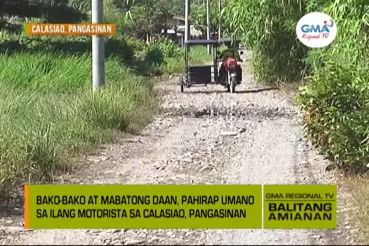 Balitang Amianan: Problema sa Daanan Balitang Amianan: Problema sa Daanan