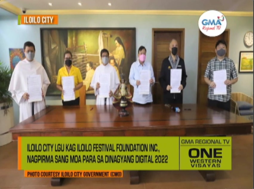 One Western Visayas: Iloilo City LGU kag IFFI, Nagpirma sang MOA Para sa Dinagyang Digital 2022