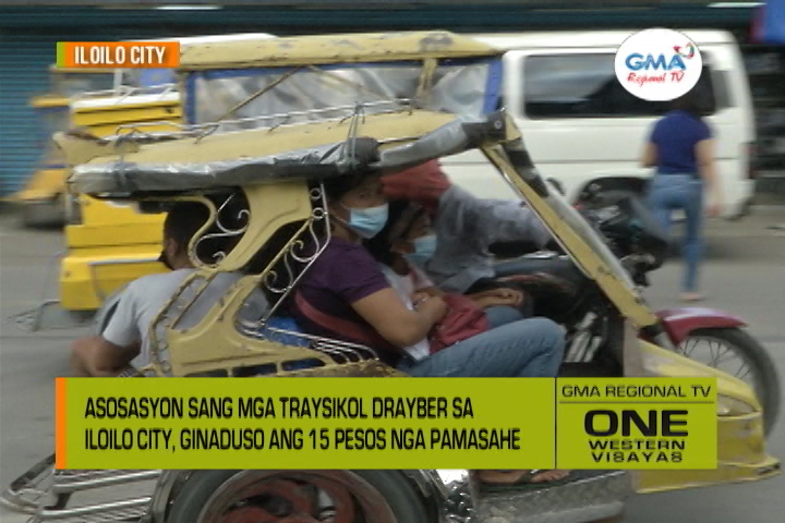 One Western Visayas: 15 Pesos nga Pamasahe sa Traysikol, Ginaduso