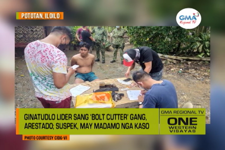 One Western Visayas: Ginatudlo Lider sang ‘Bolt Cutter’ Gang, Arestado