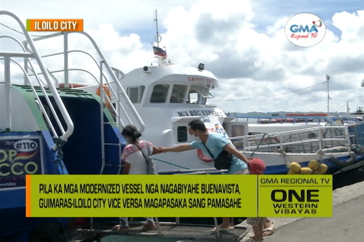 One Western Visayas: Saka Pamasahe sa Pila ka mga Modernized Vessel sa Guimaras