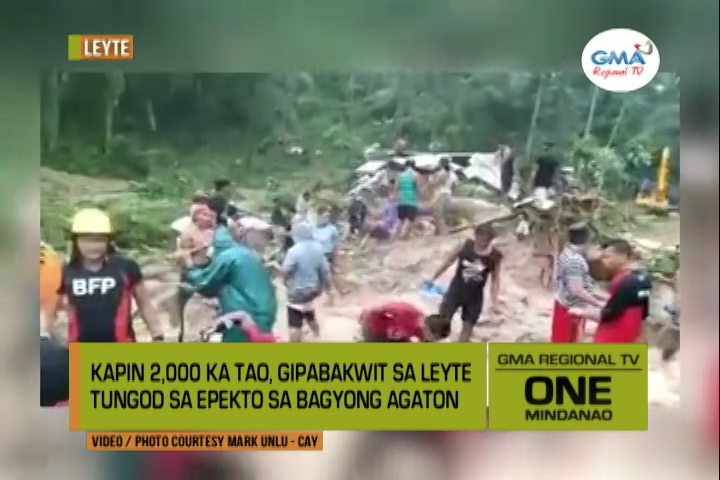 One Mindanao: Epekto sa Bagyong Agaton