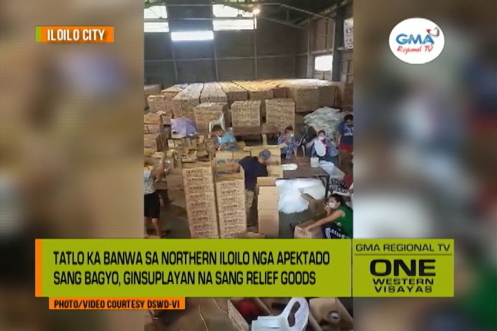 One Western Visayas: Relief Operation sa Northern Iloilo nga Naapektuhan sang Bagyo