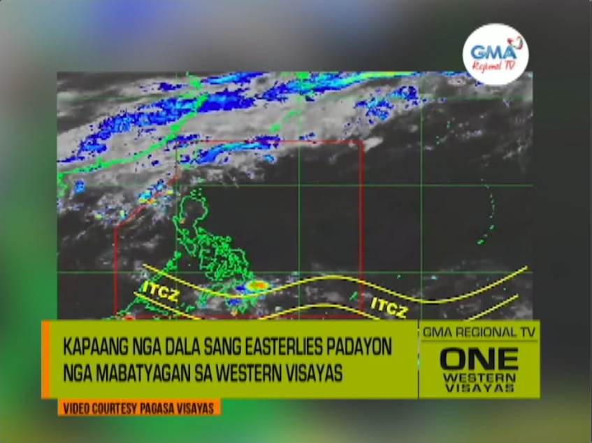One Western Visayas: Kapaang nga Dala sang Easterlies Padayon nga Mabatyagan sa Western Visayas