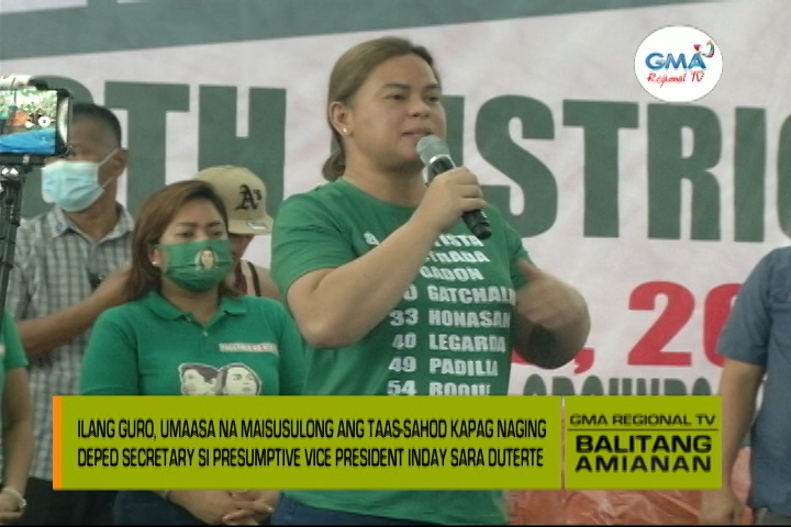 Balitang Amianan: Hiling ng mga Guro Balitang Amianan: Hiling ng mga Guro
