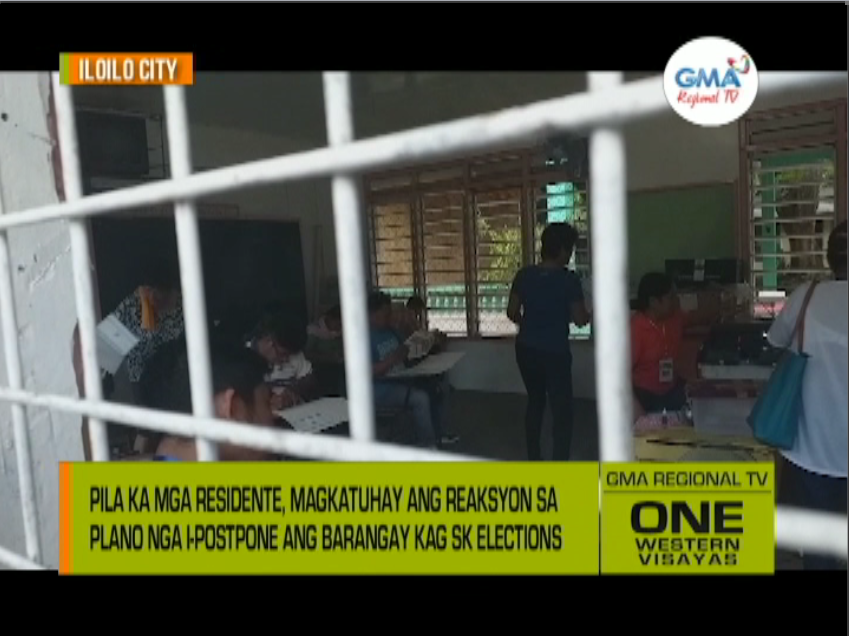 One Western Visayas: Barangay kag SK Elections plano nga I-postpone?