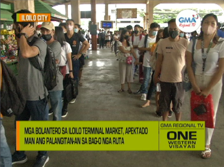 One Western Visayas: Mga Bolantero sa Iloilo Terminal Market, Apektado sang Pagpatuman sang LPTRP
