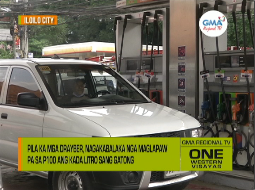 One Western Visayas: Pila ka mga Drayber, Nagakabalaka nga Maglapaw pa sa P100 Per liter ang Gatong