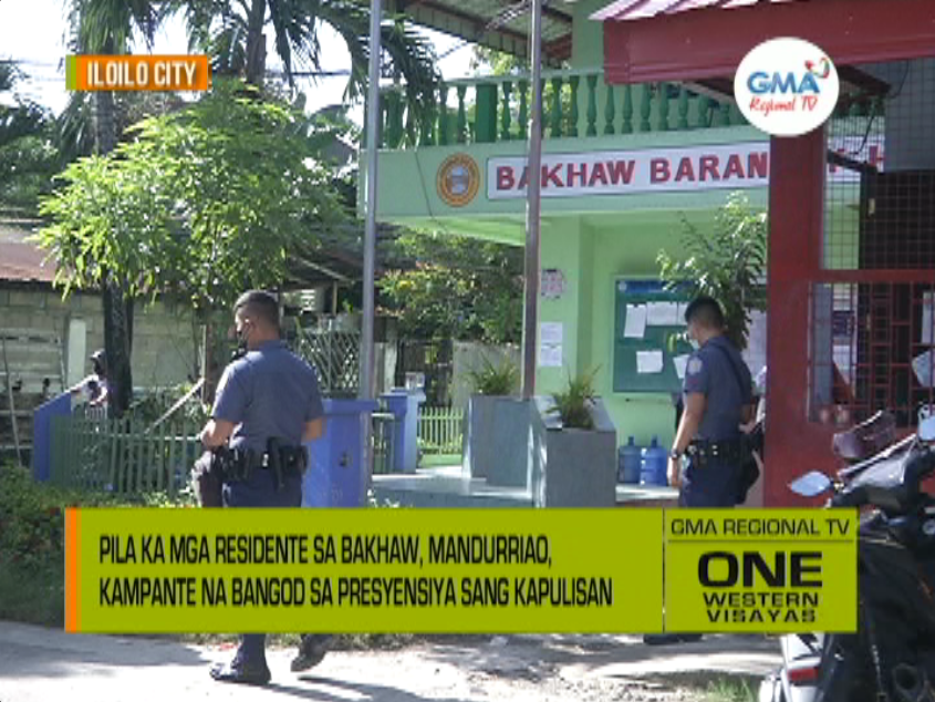 One Western Visayas: Pila ka mga Residente Kampante na Bangod sa Presyensiya sang Kapulisan