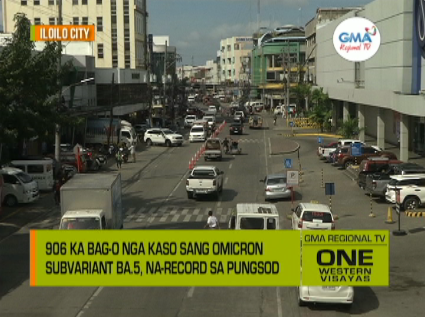 One Western Visayas: 906 ka Bag-o nga Kaso sang Omicron Subvariant BA.5, Na-record sa Pungsod