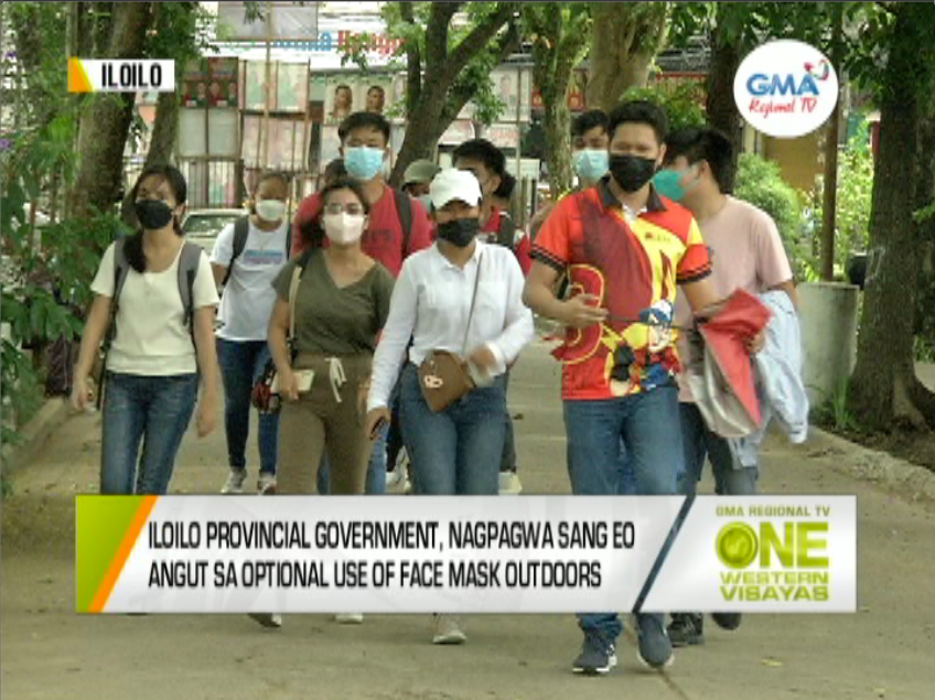 One Western Visayas: Optional Use of Face Mask Outdoors