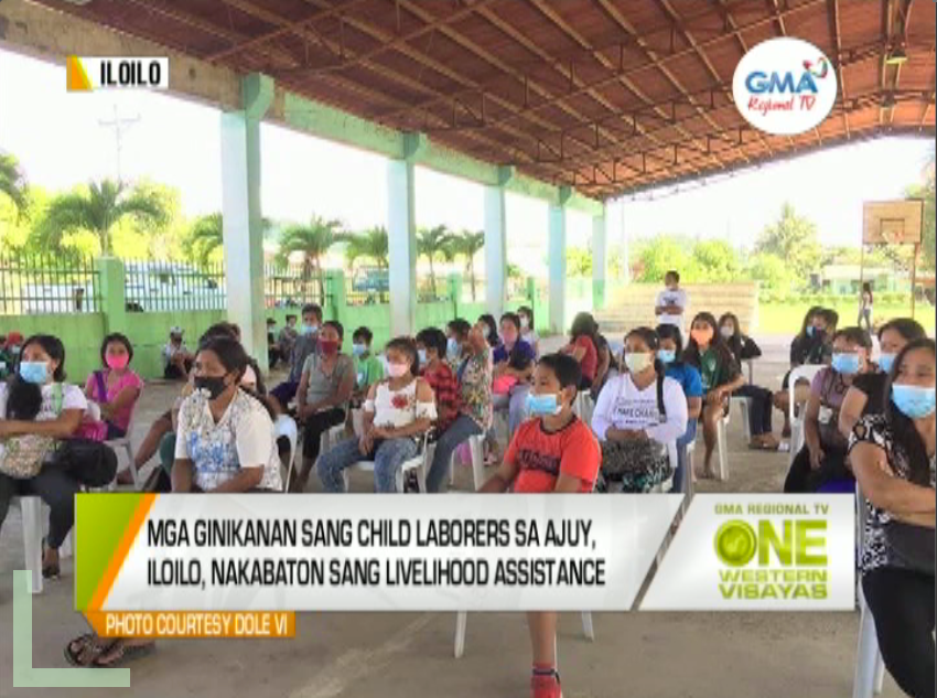 One Western Visayas: Mga Ginikanan sang Child Laborers sa Ajuy, Iloilo, Nakabaton sang Assistance