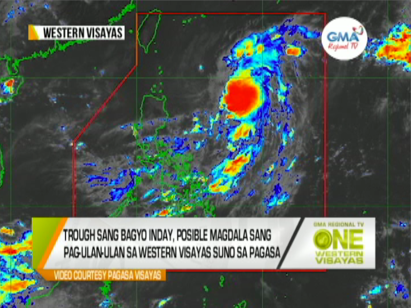 One Western Visayas: Trough sang Bagyo Inday, Posible Magdala sang Pag-ulan-ulan sa Western Visayas