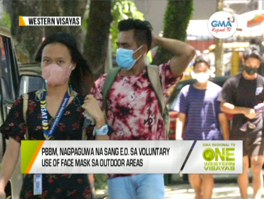 One Western Visayas: Voluntary Use of Face Mask sa Outdoor Areas