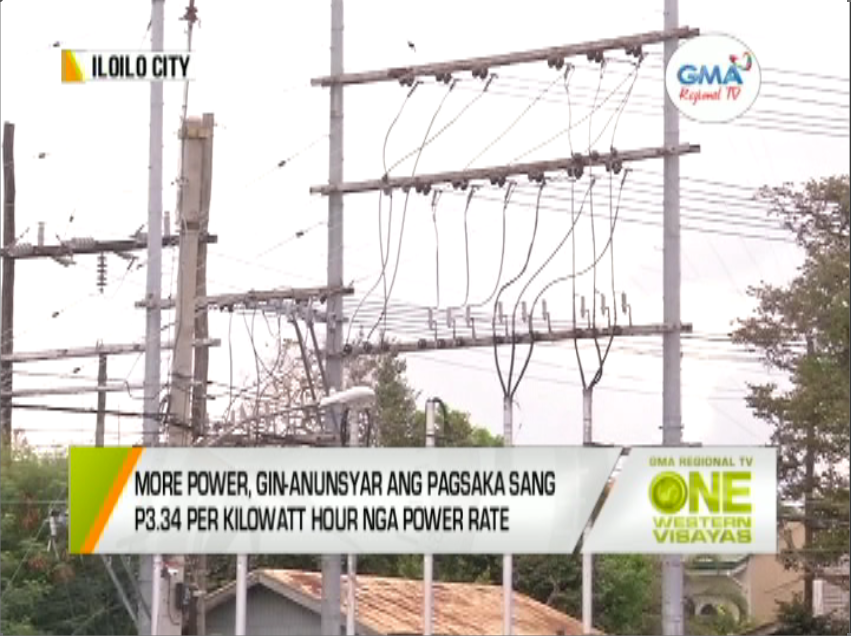One Western Visayas: MORE Power, Gin-anunsyar ang Pagsaka sang P3.34 ...