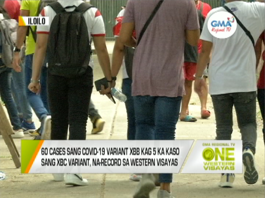 One Western Visayas: 60 Cases sang Covid-19 variant XBB kag 5 ka XBC, Na-record sa Western Visayas