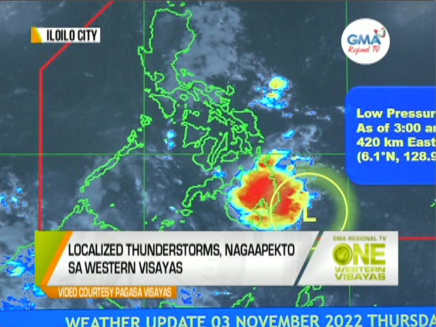 One Western Visayas: Localized Thunderstorms, Nagaapekto sa Western Visayas