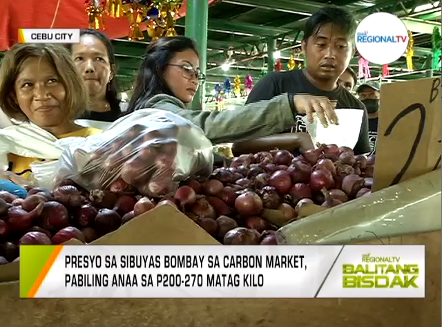 Balitang Bisdak: Presyo sa Sibuyas Bombay