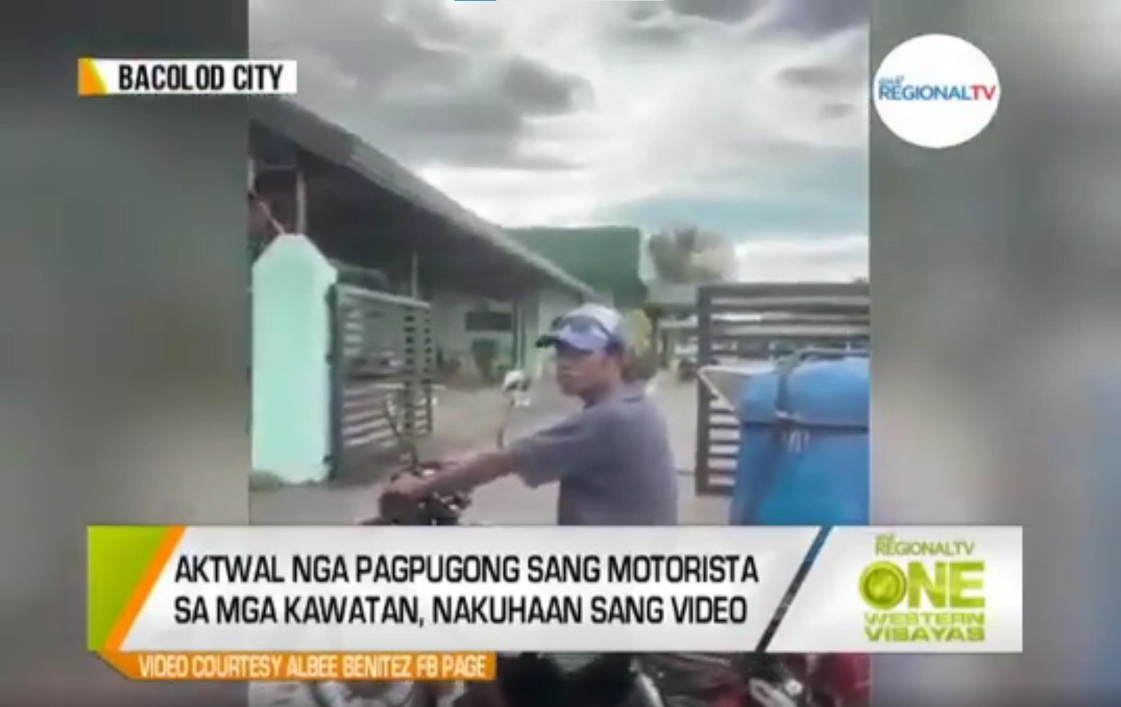One Western Visayas: Akto nga Pagpangawat sang Taklob sang Manhole sa Bacolod City, Napunggan