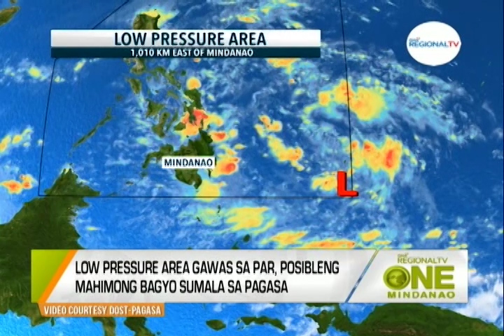 One Western Visayas: LPA sa Mindanao nga Gina-monitor sang PAGASA; Posible Mangin Bagyo