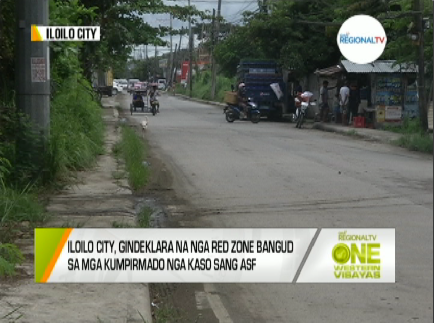 One Western Visayas: Iloilo City, Gindeklara na nga Red Zone Bangud sa mga Kaso sang ASF