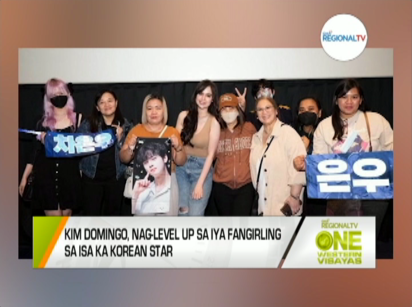 One Western Visayas: Kim Domingo, Nag-level Up sa Iya Fangirling sa Isa ka Korean Star | One ...